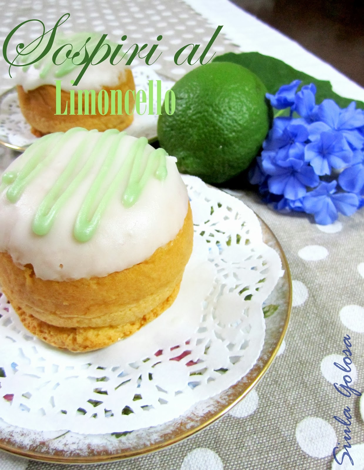 Siula Golosa: Sospiri al limoncello