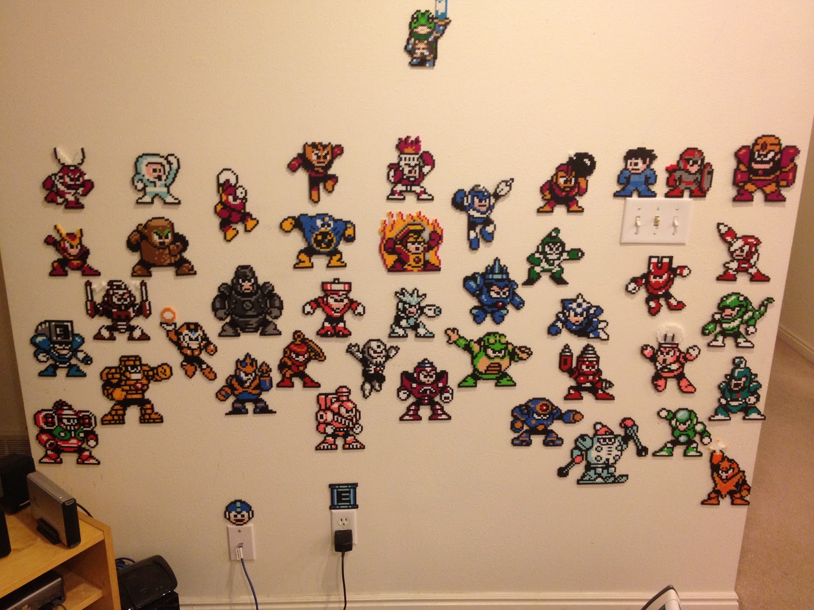 bec's blog: Perler Beads: Mega Man (the Ultimate Collection)
