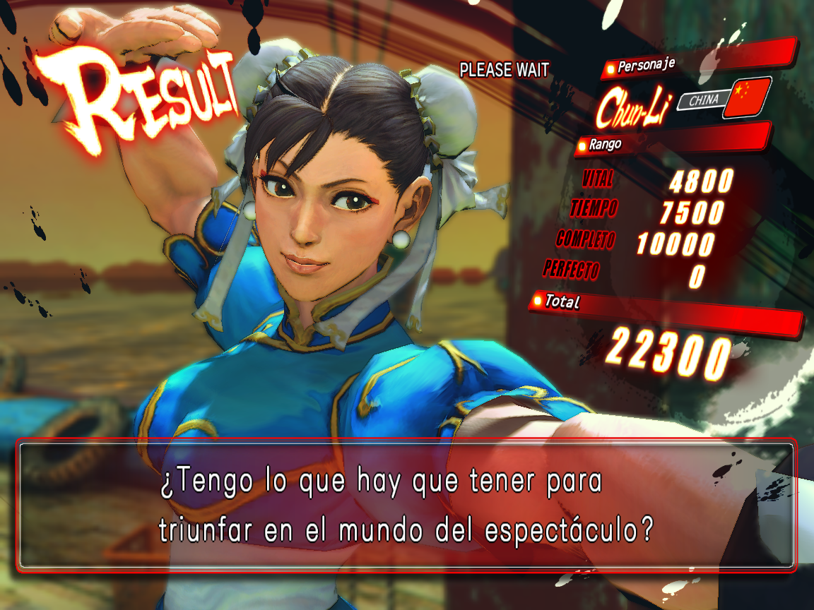 Chun Li Victory Quotes