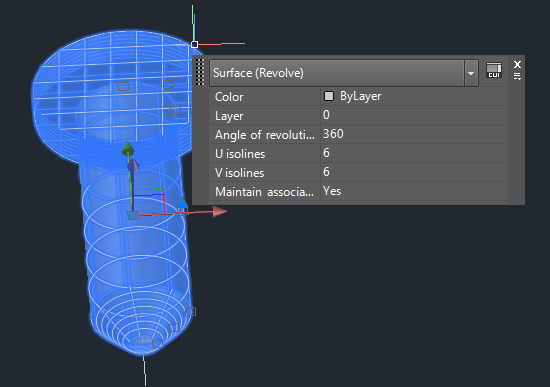 AutoCAD Learns: Working with Revolve command