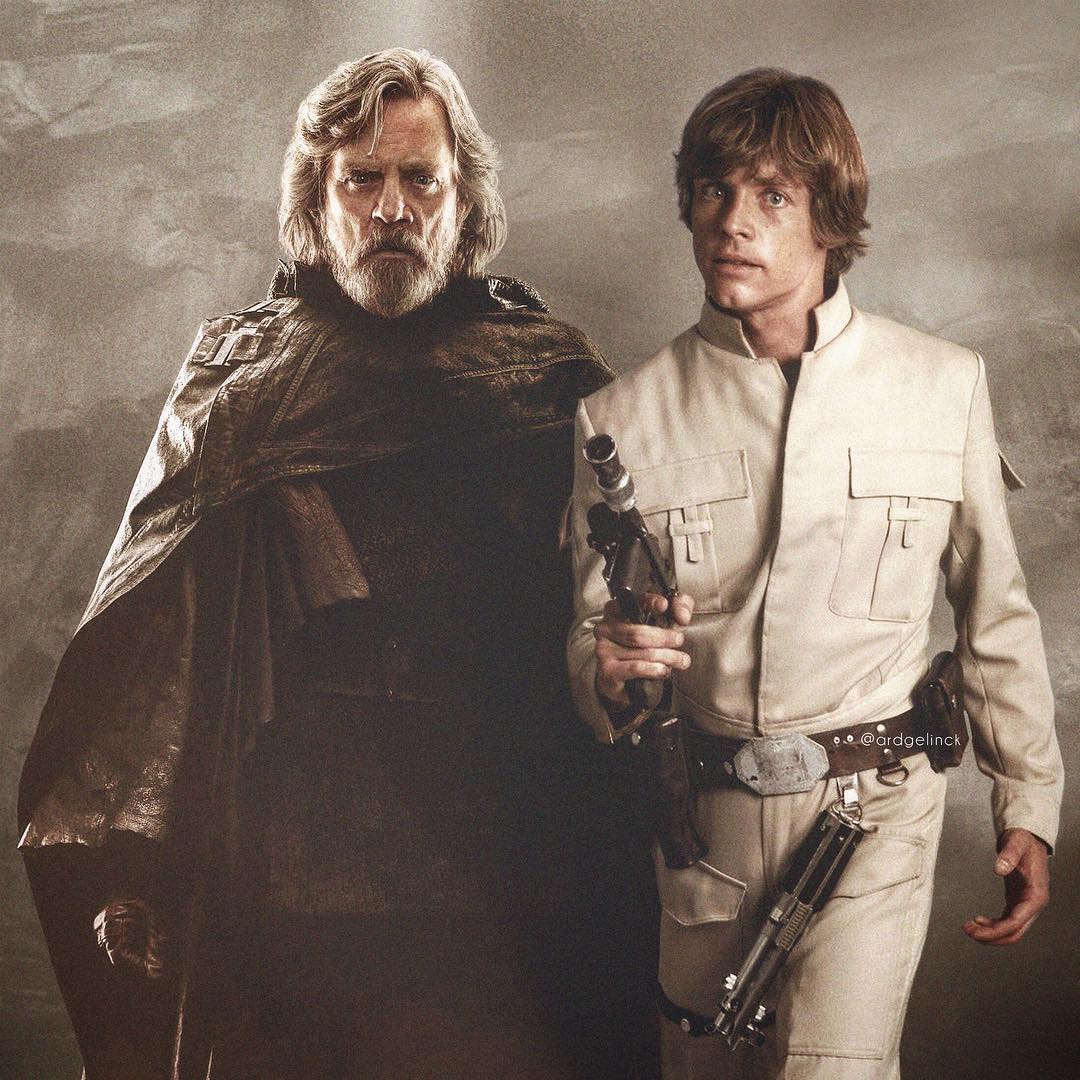 30 Amazing Then & Now Portraits of Famous Actors Posing With Themselves ...