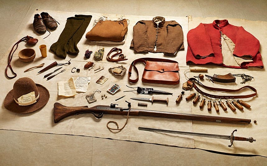 War Inventory Kit of British Soldiers from 1066 to 2014