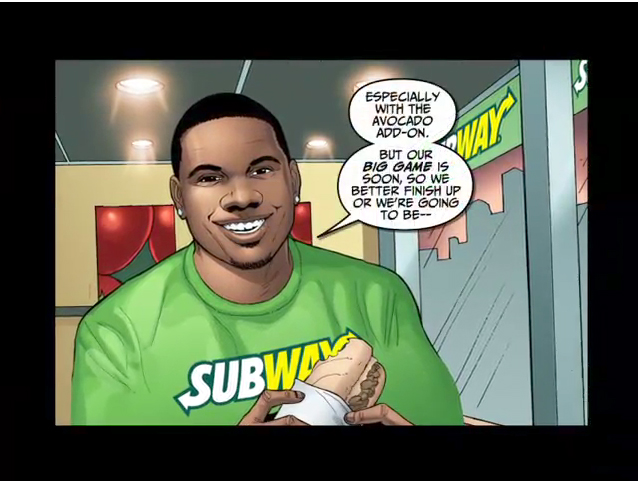 Comic Kathy: Subway / Justice League Famous Fans the Motion Comic