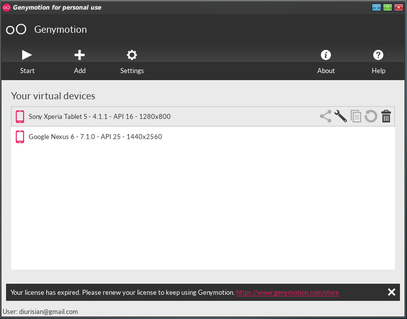 Amartizando: Instalar Android en Debian 8 y 9 GNU/Linux: Genymotion.