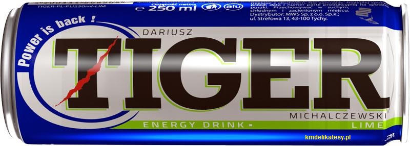 energy drinki: Tiger energy drink lime.