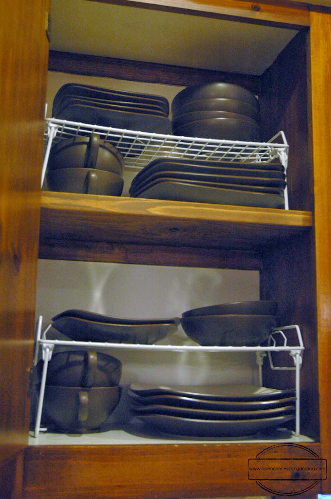 Open Concept Organizing: Arranging the Kitchen: Dish Storage Zone
