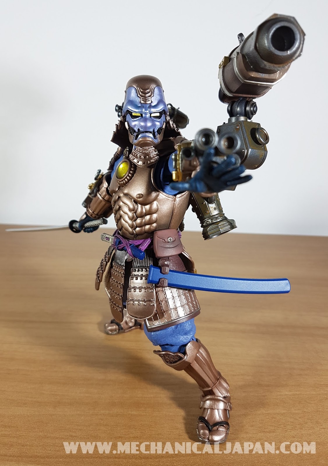 Review Meisho Manga Realization Kotetsu Samurai War Machine por ...