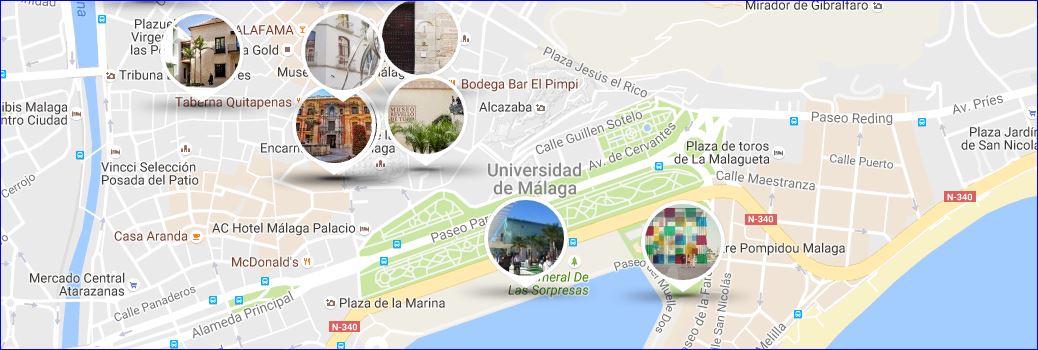 Málaga : Málaga, Ciudad de Museos