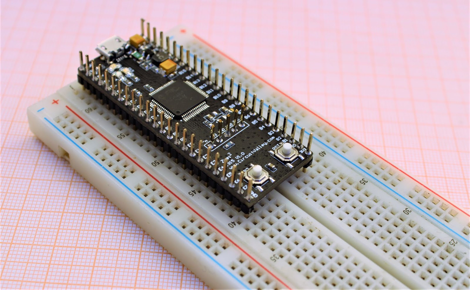 Embedded Engineering : Zwei2: OpenSource Breadboardable Microchip ...