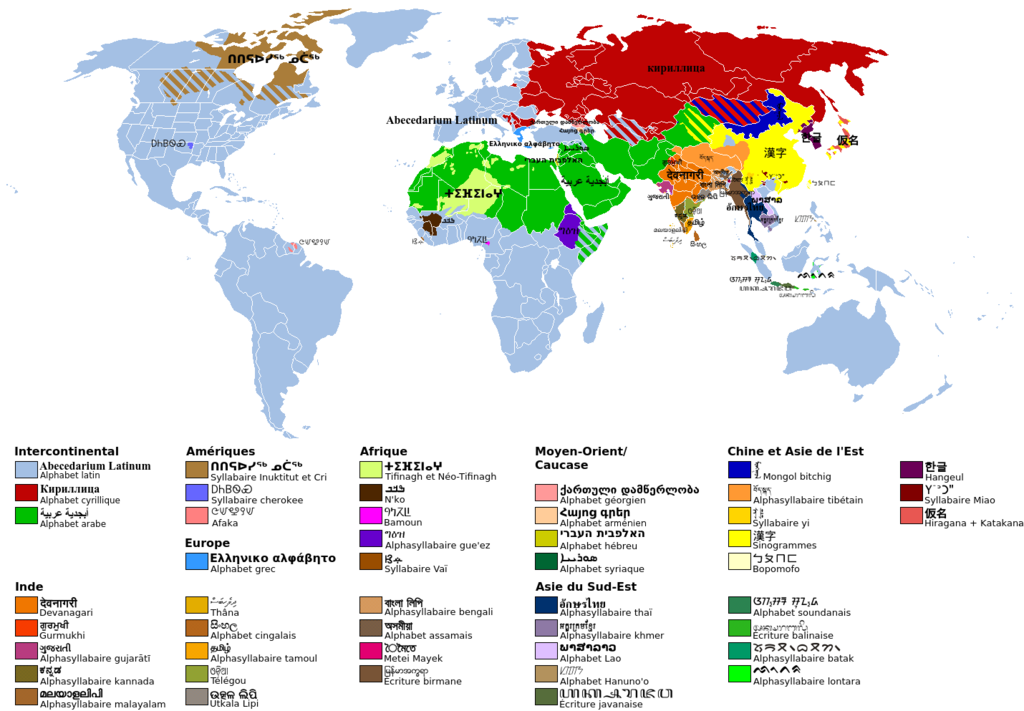 la salle 100: Systèmes d'écriture