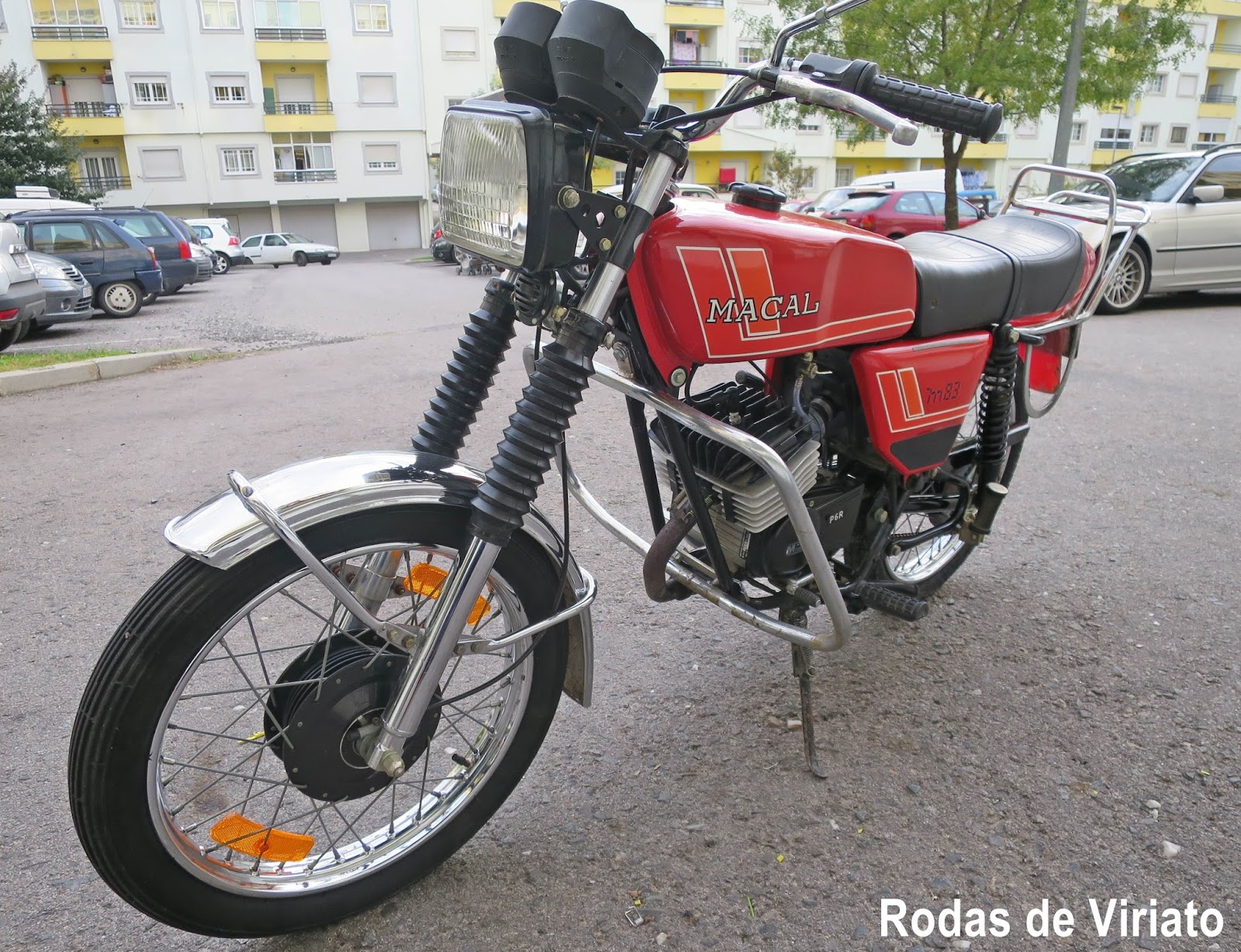 Motorizada Macal M83 com 3400 km - Oficina Moto & Restauro