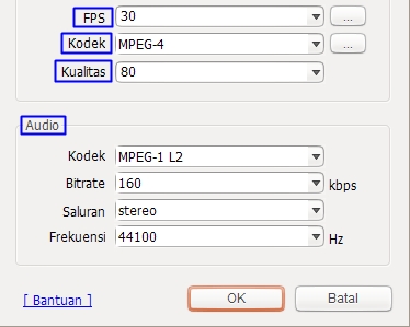 Cara Atur Ukuran Video Rekaman Layar di PC dengan Bandicam - Menit info