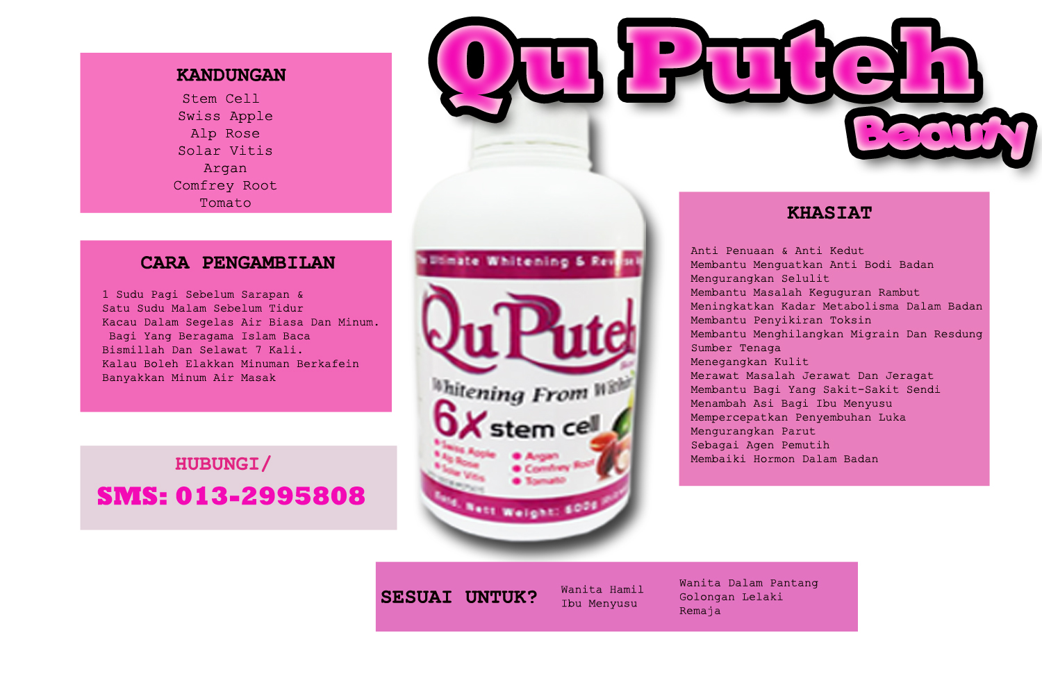 AJAIB QU PUTEH KHASIAT ARGAN OIL- Pencerahan Kulit serta Perawatan ...