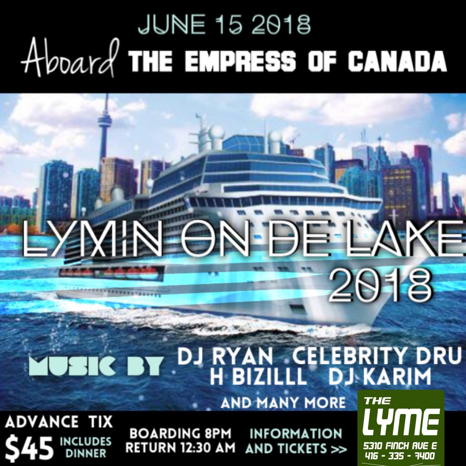 C.A. Confidential: Lymin On De Lake aboard the Empress Of Canada ...