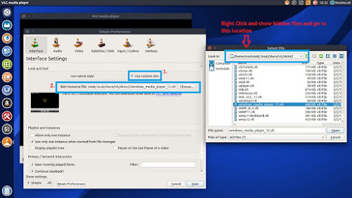 VLC media player with skins for Ubuntu/Linux Mint/other Ubuntu ...