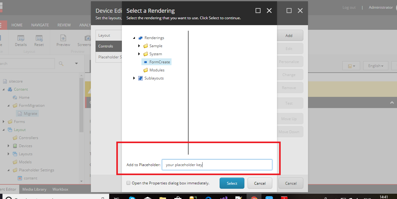 Sitecore Sources: Renderings/Components in sitecore with an example