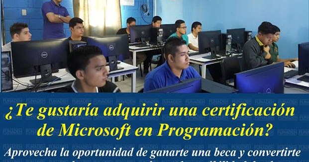 Certificación de Microsoft en Programación (Gratis) - SPS y Choloma