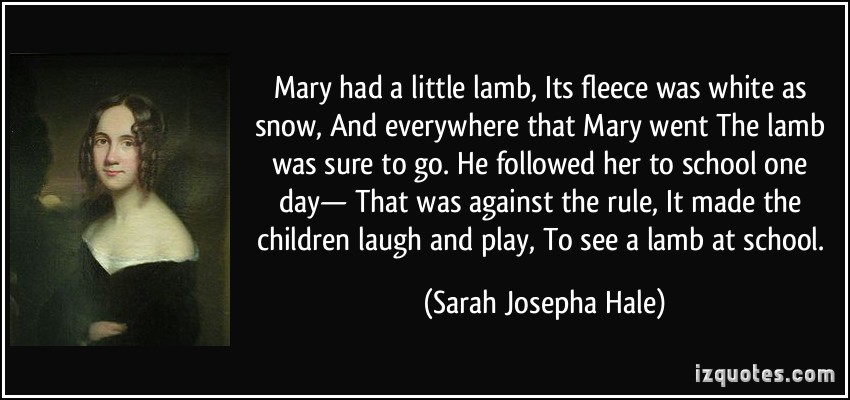 POLLYTALK FROM NEW YORK: Sarah Josepha Hale: Mother of Thanksgiving: By ...