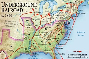 THE GRANDMA'S LOGBOOK ---: THE UNDERGROUND RAILROAD: THE ROUTE OF FREEDOM