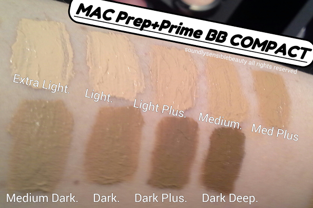 MAC Prep + Prime BB Cream; Beauty Balm COMPACT SPF 30; Review ...
