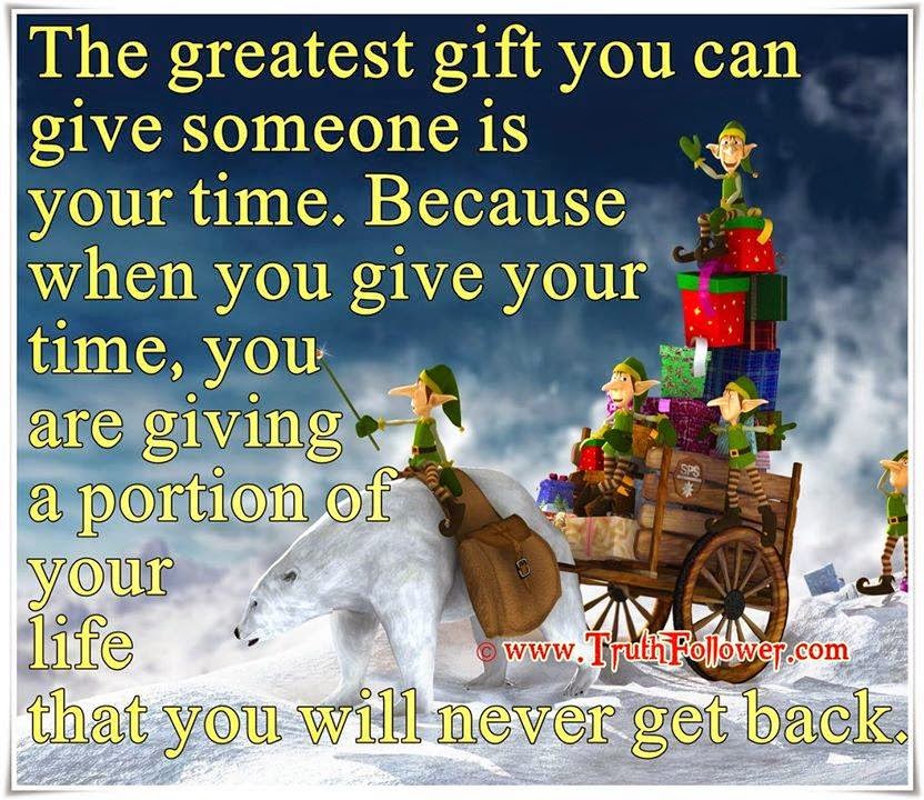 Move it and lose it.: GREATEST GIFT