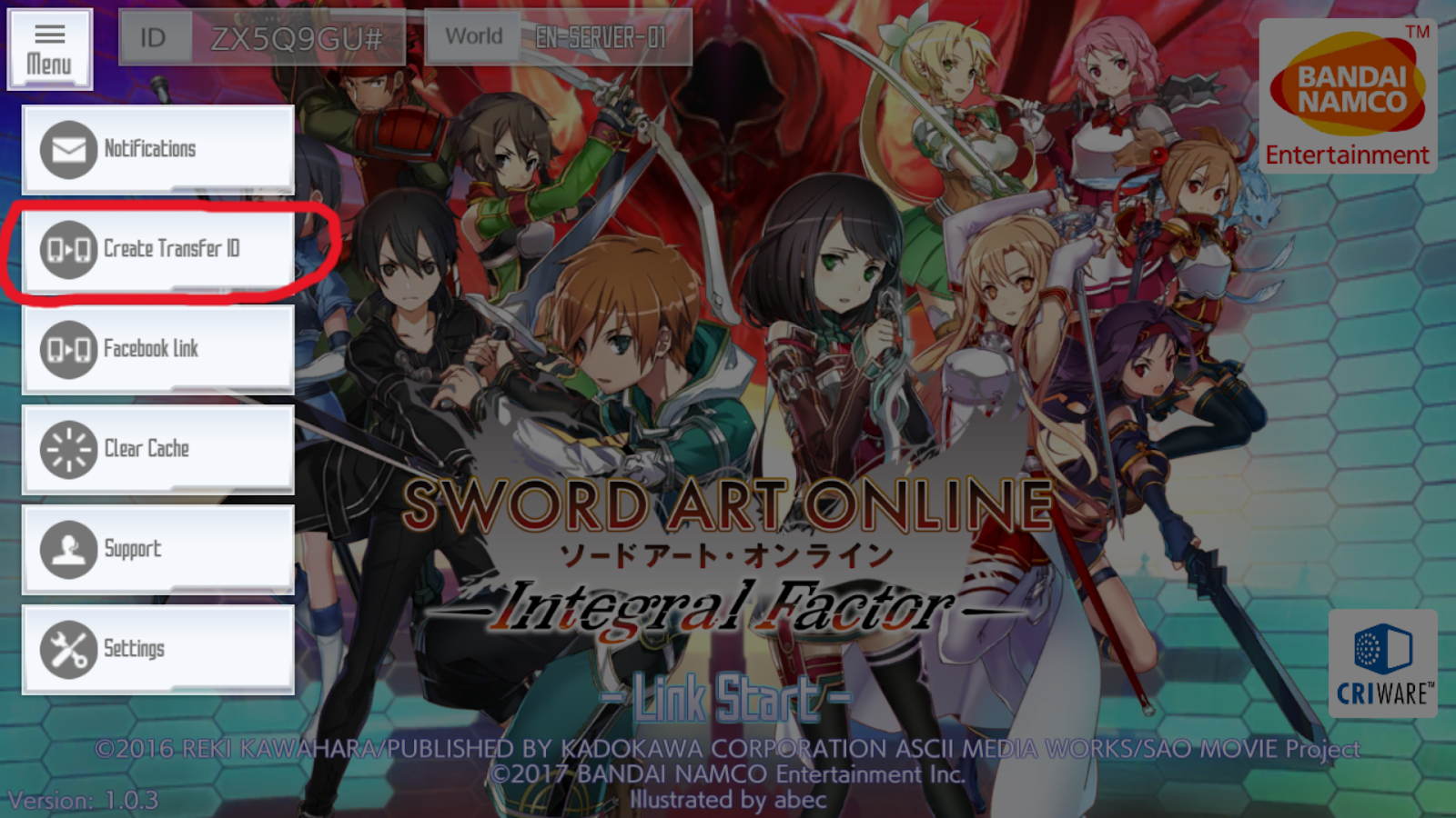 [With Picture] How to Bind Account, Login, and Logout Sword Art Online ...
