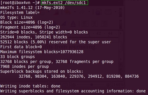 Working With File System (Ext2, Ext3 & Ext4) On Linux - -- IT Box for VN