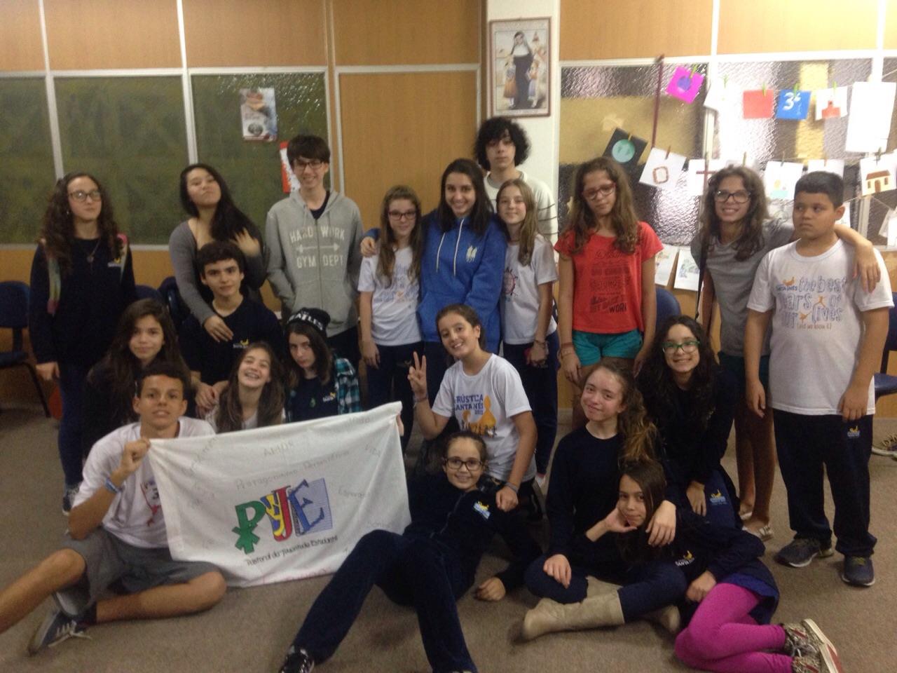 PASTORAL DA JUVENTUDE ESTUDANTIL: Visita às escolas #5: Santa Inês