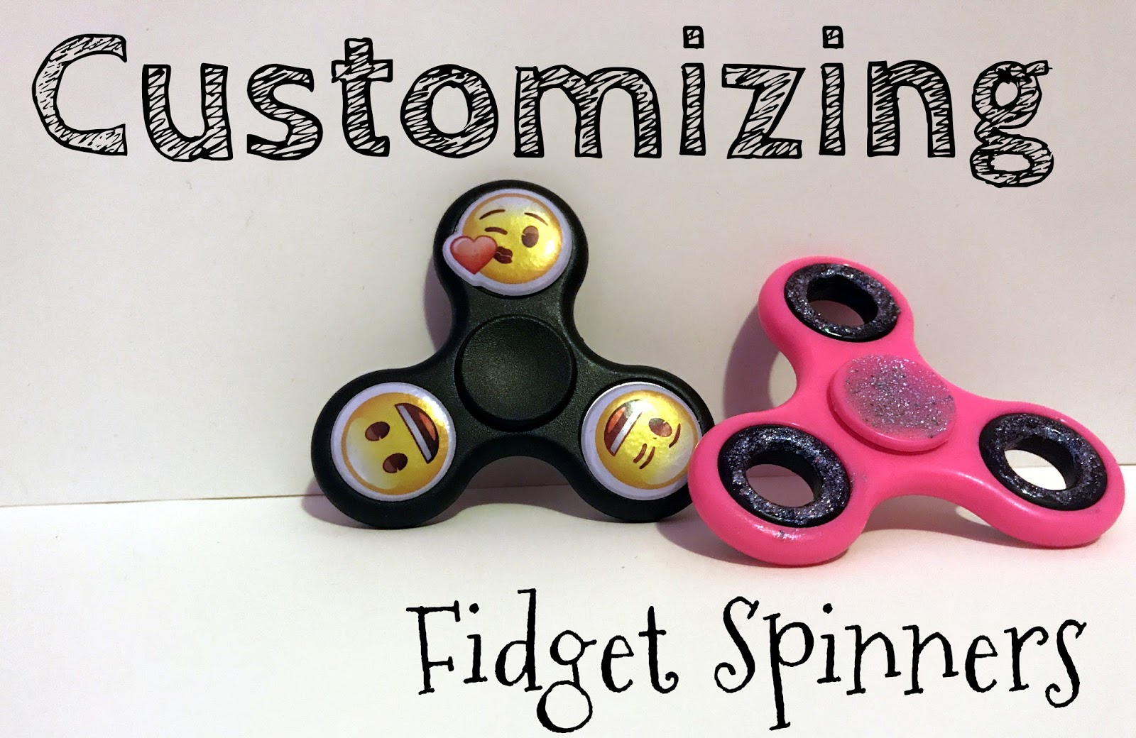 Customizing Fidget Spinners- 2 Quick and Easy Ways! Customizing Fidget Spinners- 2 Quick and Easy Ways!