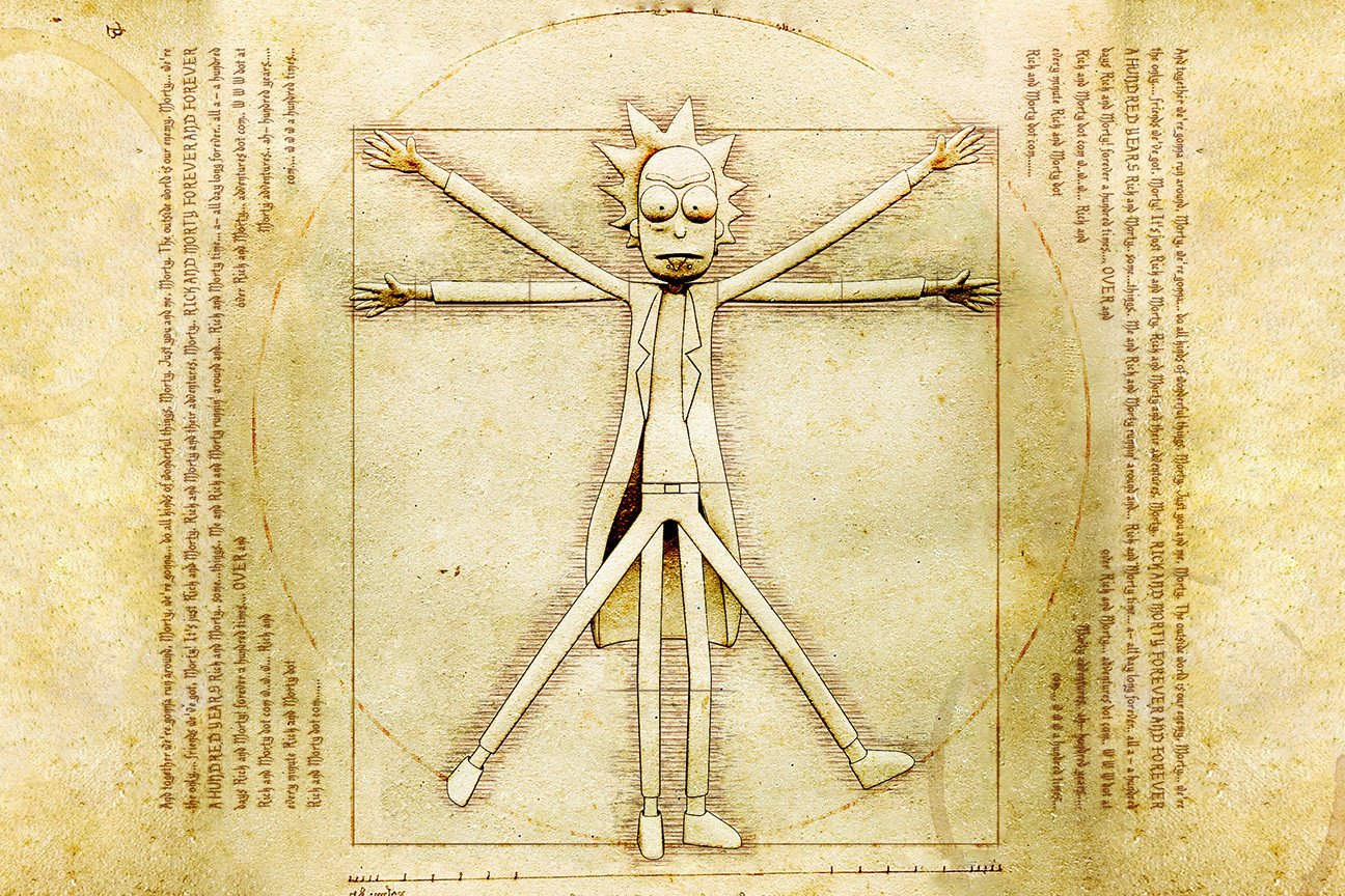 The Dork Review: Rob's Room: The Vitruvian Man by Leonardo da Vinci