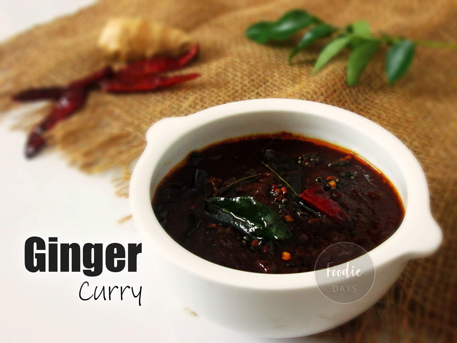 Ginger Curry | Inchi Curry | Puli inchi | Sadya special