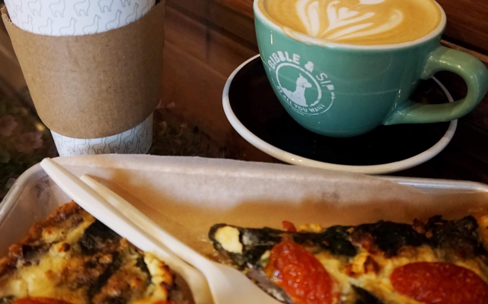 [NYC - Midtown] Bibble And Sip - Bibble Quiche, Lavender Latte ...