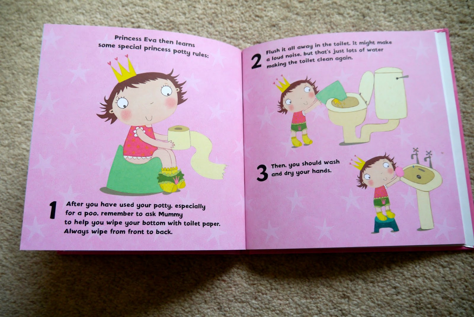 Personalised potty book by Penwizard | Kerry Louise Norris
