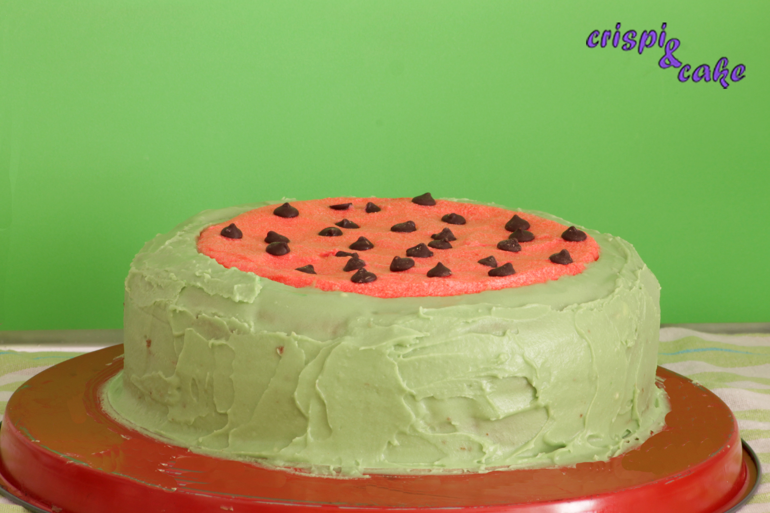 Crispi & Cake: Tarta Sandía (Red Velvet)