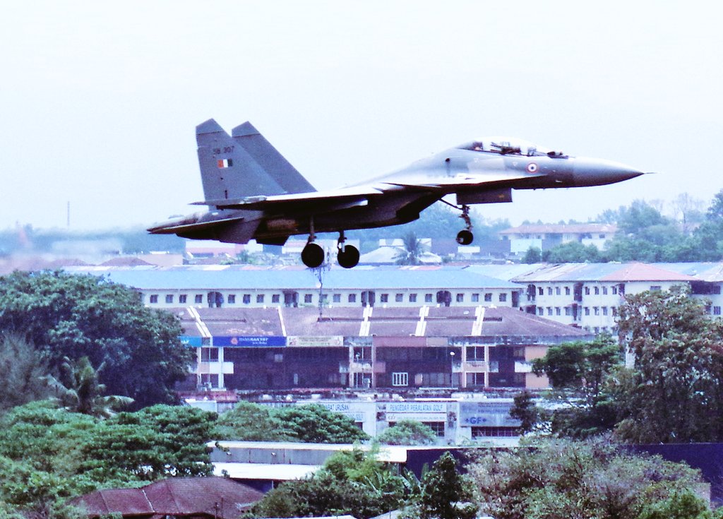 Asian Defence News: IAF C-17 & Su-30MKI at Subang Air Base, Malaysia for conduct of first ever ...