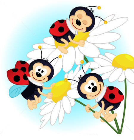 Planse de colorat si fise pentru copii: BUBURUZE - IMAGINI cu Insecte ...