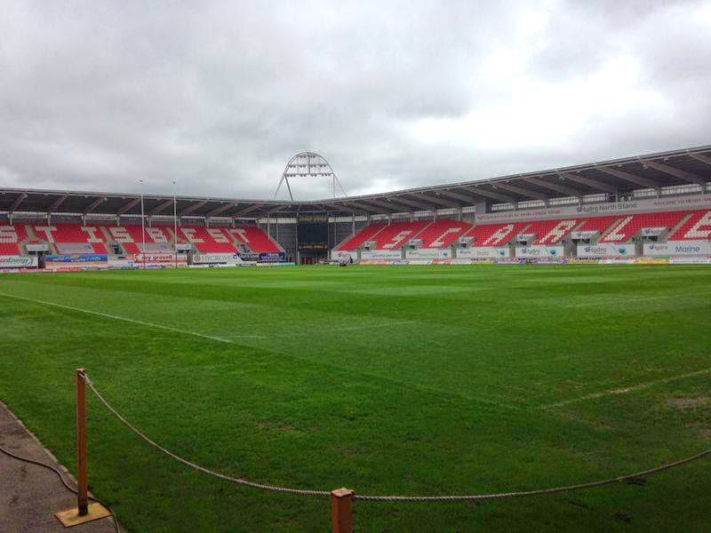 NSU Swansea Trip 2014: Llanelli Scarlets Stadium