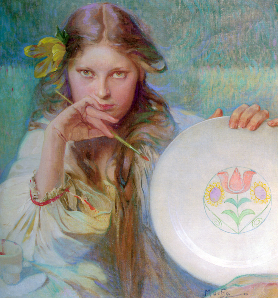 ART BLOG: Alfons Mucha - The Artist 1920