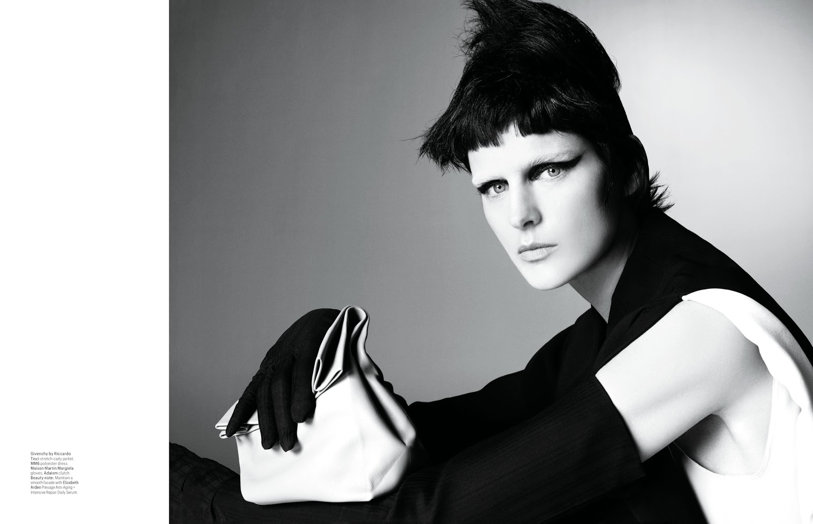 starchitecture: stella tennant by steven meisel for w march 2013 ...