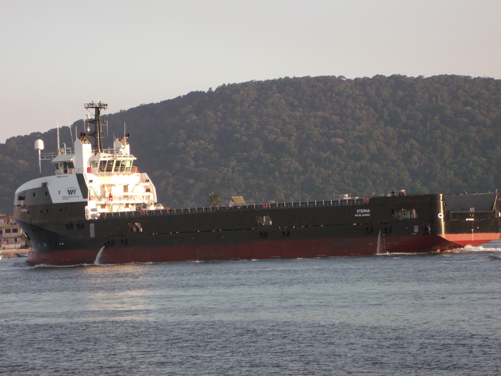 Navios de Santos & CIA: Navio STERNA (offshore da Wilson Sons)