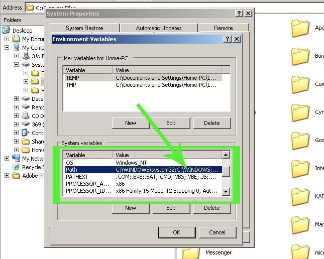 Coba Cara Setting Path Gcc Mingw