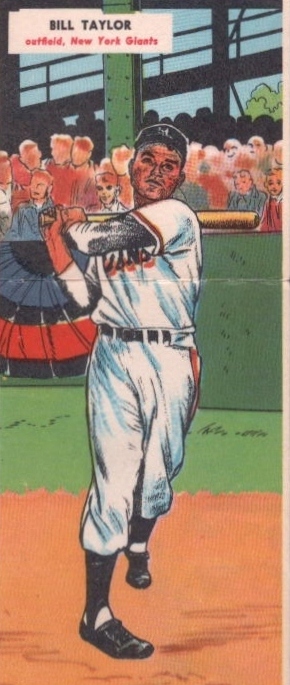1954 World Champion New York Giants Pinch Hitter: Billy Taylor (1954-1957)