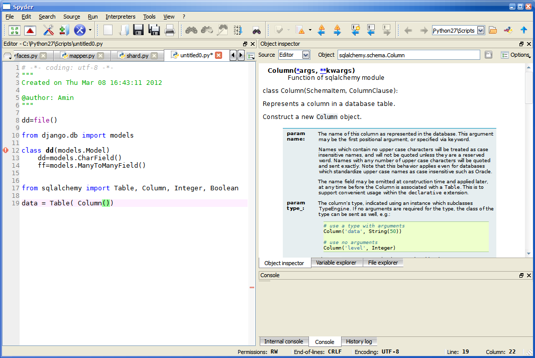 Информационные технологии и немного программирования: Spyder среда ...