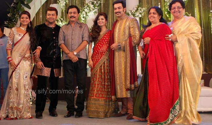 Prithviraj Marriage Reception Stills ~ Malluwood4u