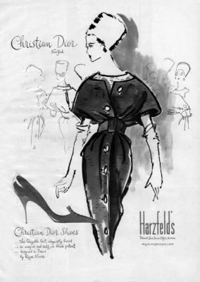 Living In Fifties Fashion: The Dior New Look