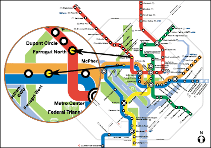 Dc Metro Map Street Overlay
