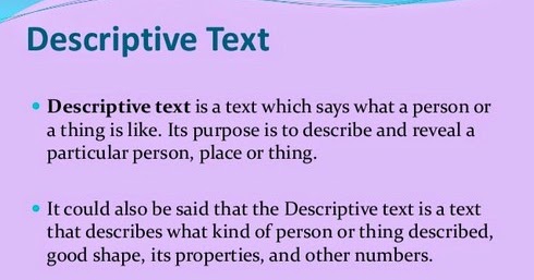 Contoh Descriptive Text Tentang Hewan Ayam Dalam Bahasa Inggris Dan ...