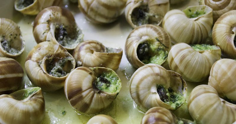 Adorned From Above: Escargot Recipe
