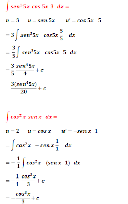 CALCULO INTEGRAL DIEGO, DANIEL Y TAIS: integrales trigonometricas