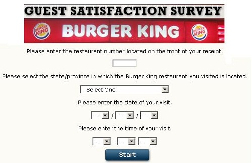 My burger king survey, paid online surveys with free registration companies